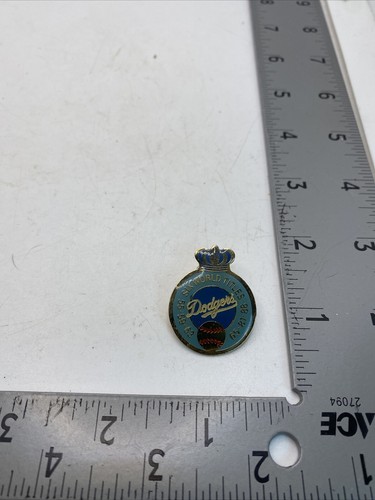 LOS ANGELES Brooklyn DODGERS UNOCAL 76 PIN 6 SIX WORLD SERIES TITLES 2A ...