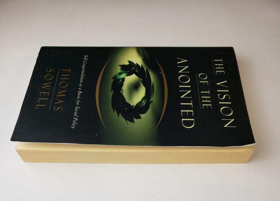 Vision of the Anointed Thomas Sowell HC 1995 Political Philosophy Book ...