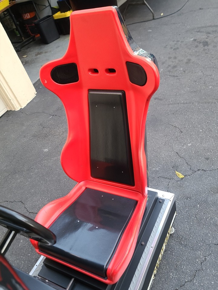 CRAZY TAXI Racing Sit Down Driving Arcade Video Game Machine - CRT ...