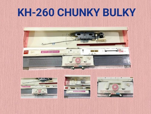 Brother KH-260 Chunky Bulky Knitting Machine (punch9) | eBay
