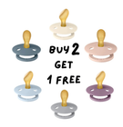 BIBS Colour Anatomical/Symmetrical Dummies Size 1 and Size 2 | BUY 2 ...