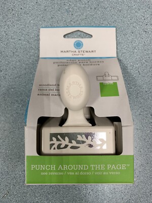 Martha Stewart WOODLAND BRANCH EDGE Punch Paper Punch | eBay