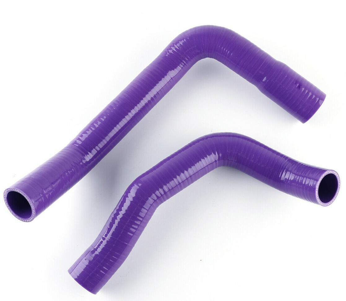 For CHEVY SMALL BLOCK CAMARO SBC 1971-1988 2PCS Silicone Radiator Hose ...