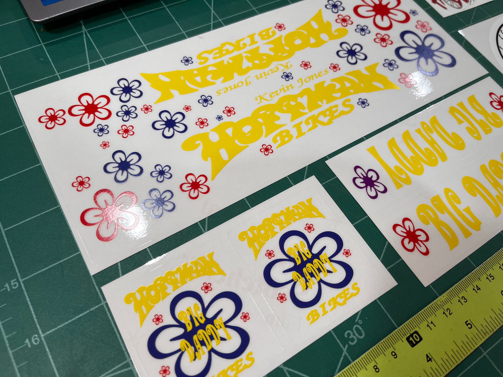 Hoffman Big daddy bmx sticker decals | eBay