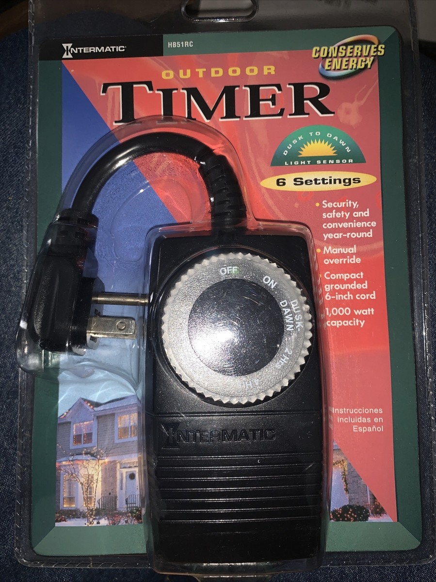 Intermatic Programmable Light Sensor Intermatic EI400WC Programmable