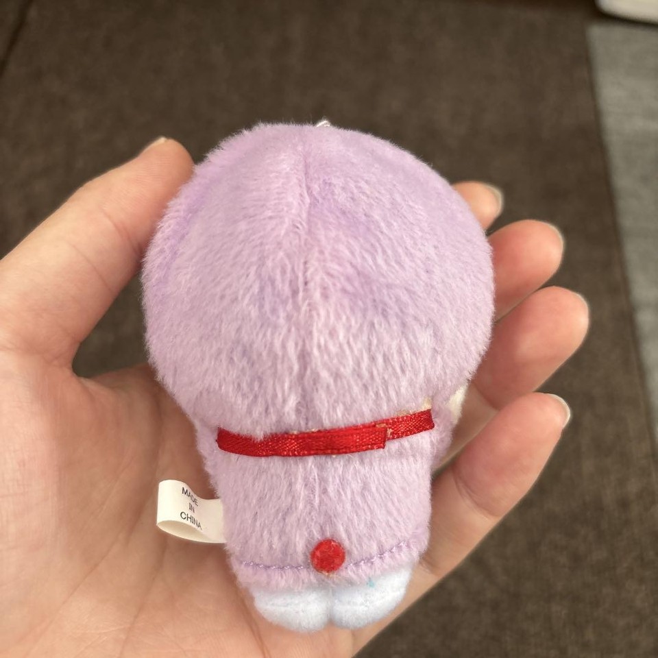 Doraemon Plush Toy Hokkaido Limited Purple Hand Size Cute Cartoon Gift ...