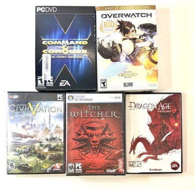 PC Vintage Games Bundle: Command & Conquer, Overwatch, Witcher & More ...