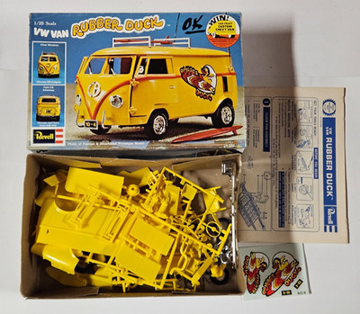 Open Box Revell Rubber Duck VW Bus Model Kit 1:25 Open Box Surf Van | eBay