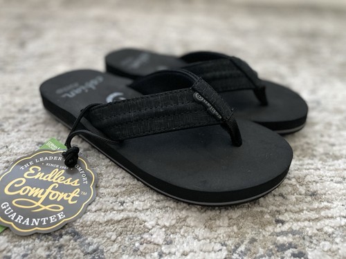 Cobian Jump Black Flip Flops Sandals Super Jumps Mens Size 7 Arch ...