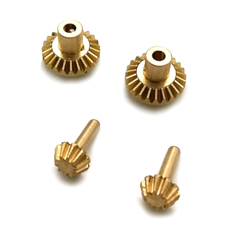 Metal Gold Color Front Rear Axle Gear For WPL 1/16 B14 B16 B24 C14 C24 ...