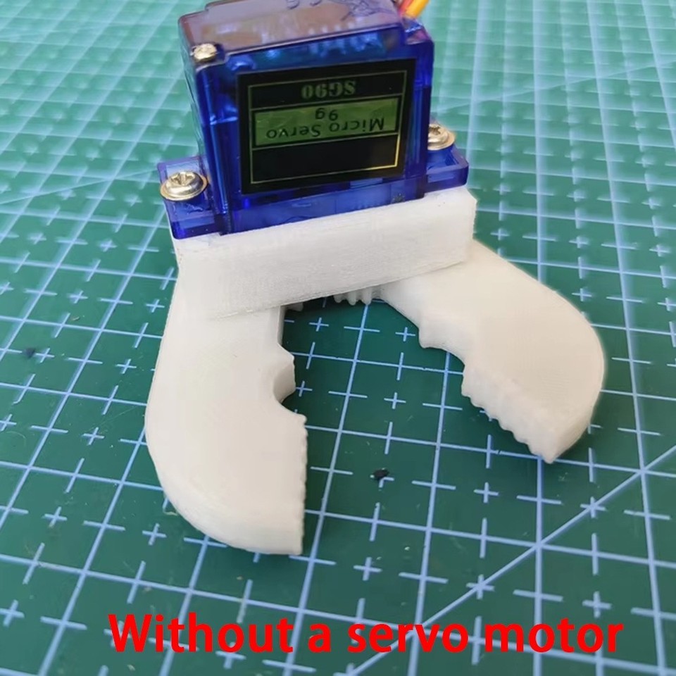 Mechanische Klaue Mechanischer Greifer 3D-Gedruckte Roboterhand ...