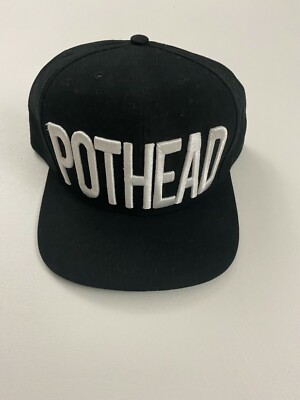 Booger Pothead Logo Black Adjustable Snapback Hat One Size | eBay