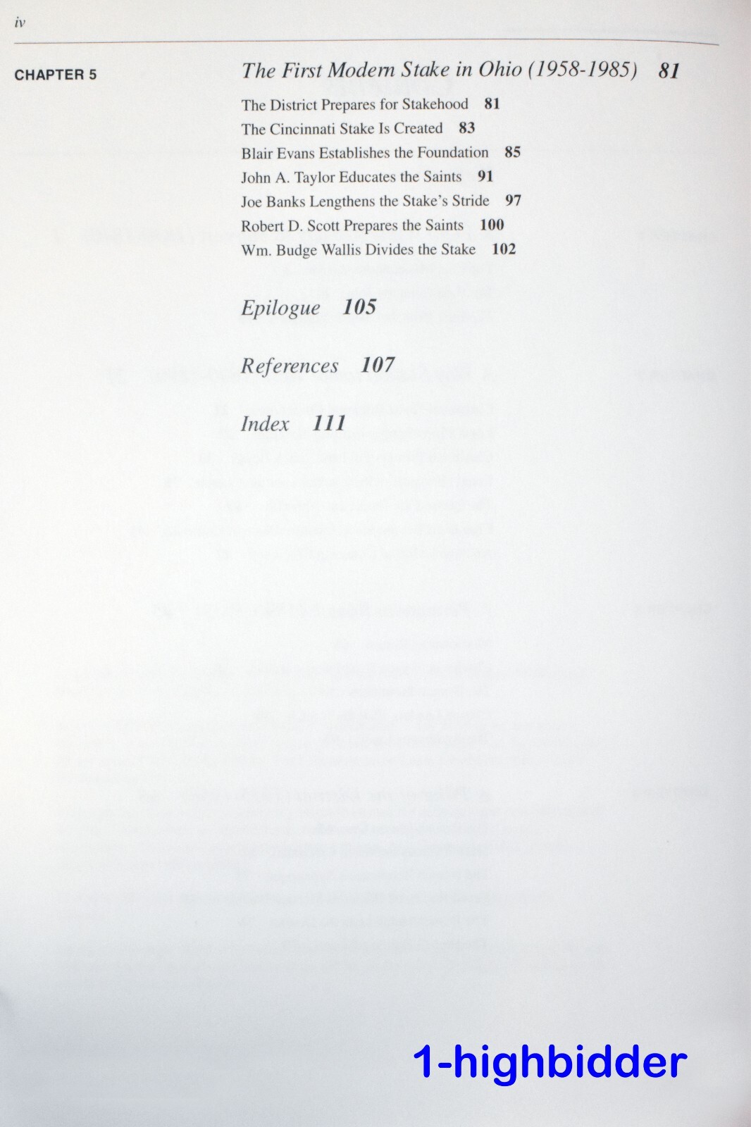 History of the Mormon Church in Cincinnati Ohio 1830-1985 LDS Fish ...