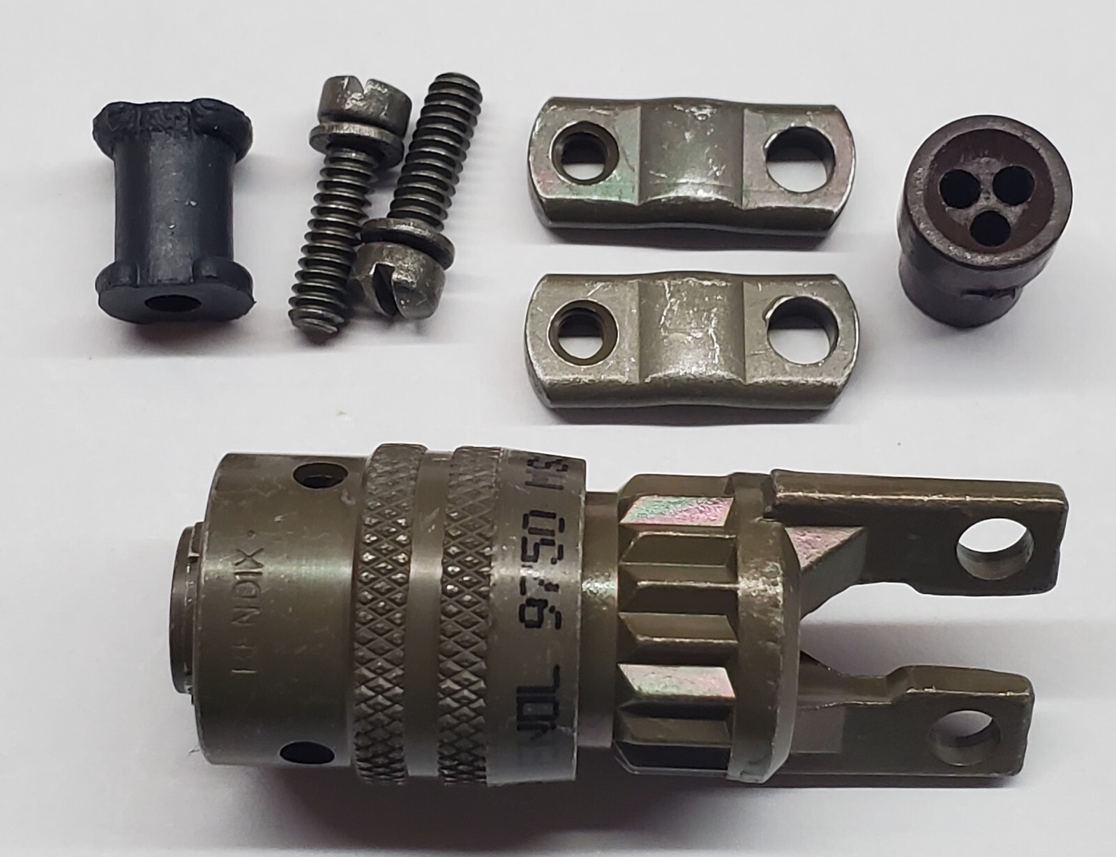 MS3116F8-3S Connector straight 3 socket, solder | eBay