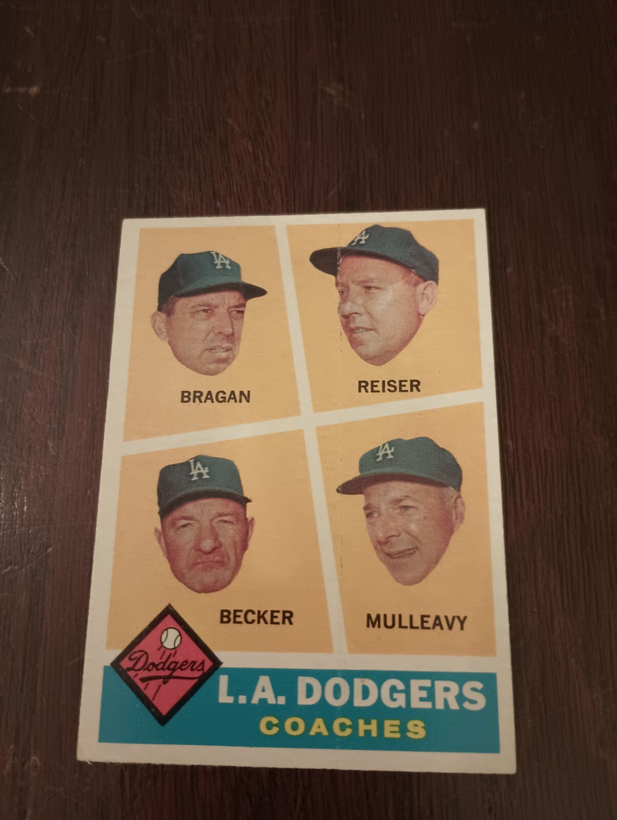 1960 Topps #463 Dodgers Coaches (EXMT) | eBay