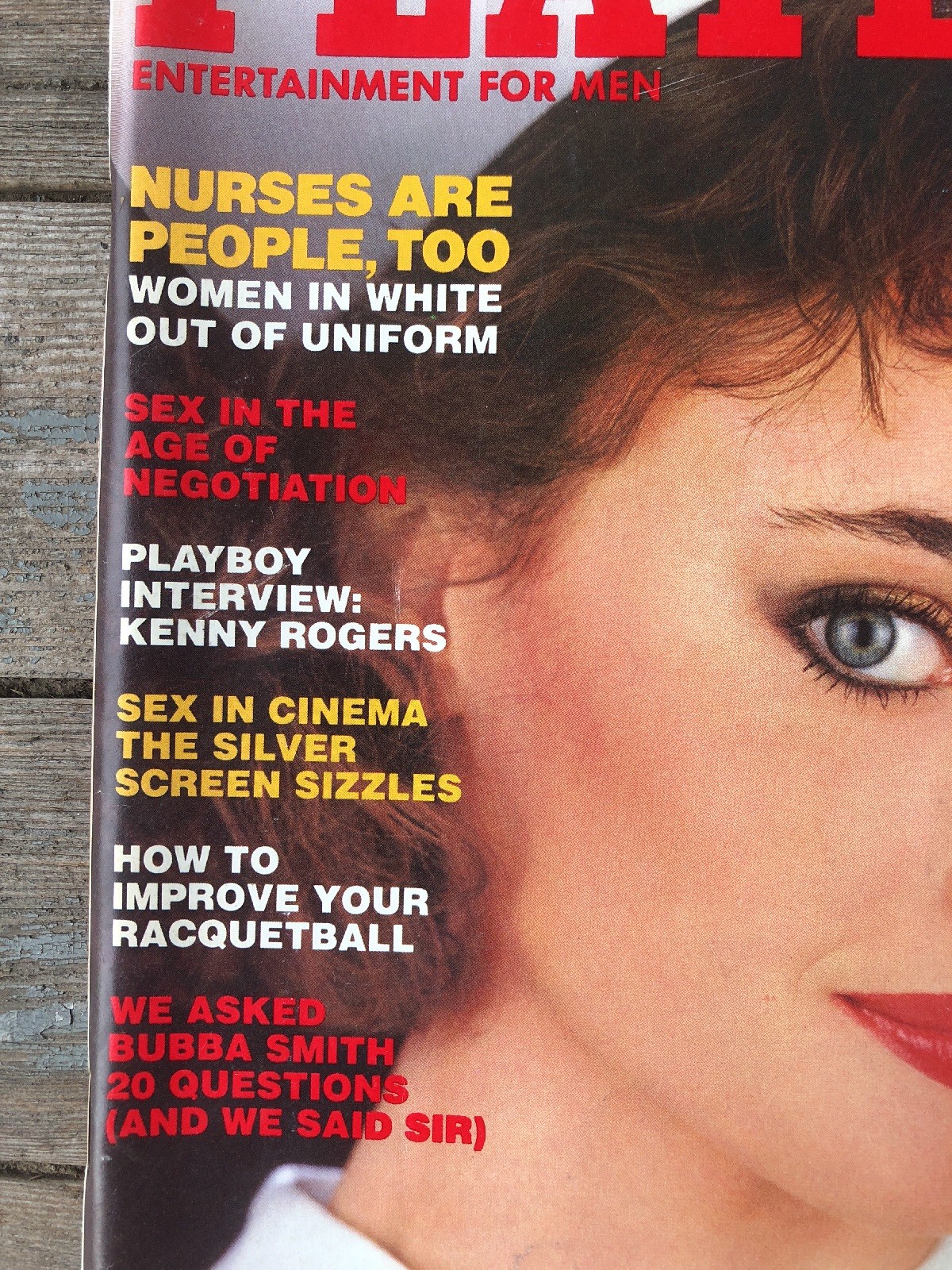 Playboy - November, 1983 Nurses Kenny Rogers Bubba Smith Vtg Magazine ...