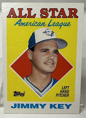 1988 Topps - All Star #395 Jimmy Key | eBay