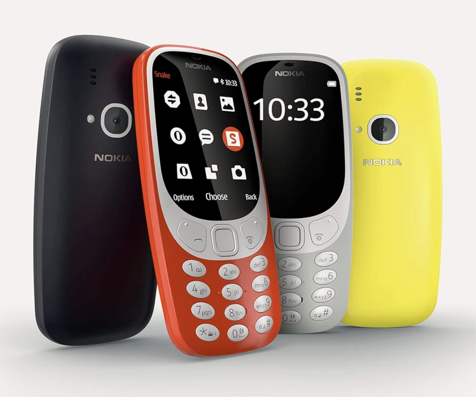 Nokia 3310 Basic Mobile Phone New Unlocked Big Buttons Simfree Handset ...