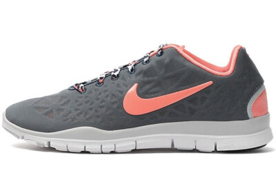 Nike TR Fit 3 Gray Peach White Size 9 Womens Running Gym Shoes 555158 ...
