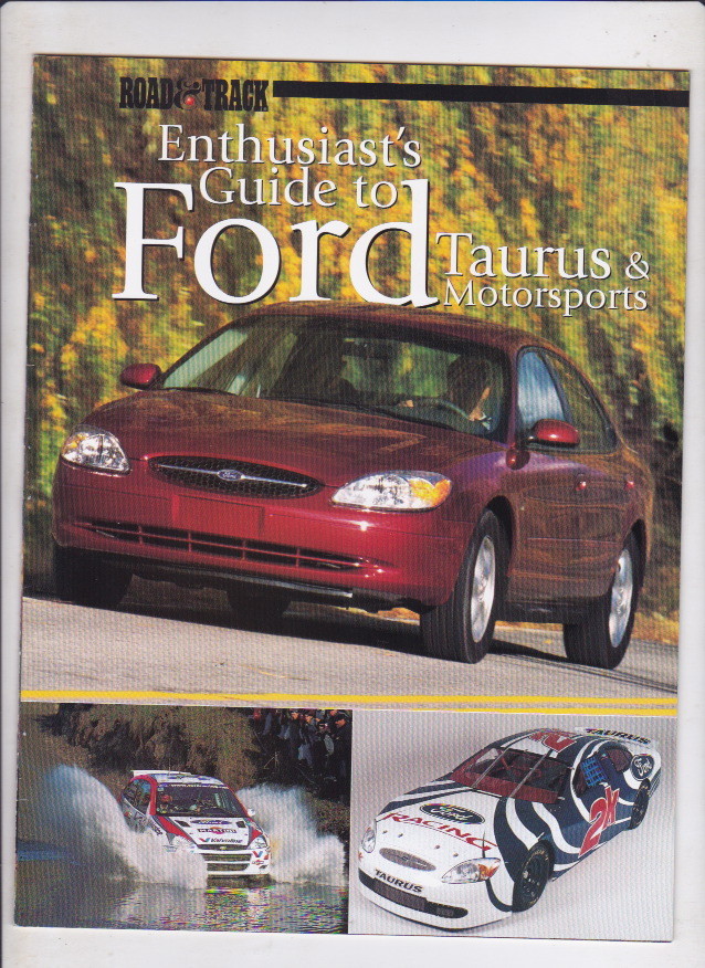 2000 FORD TAURUS 4th Gen ROAD & TRACK Enthusiast's Guide 36p Brochure ...