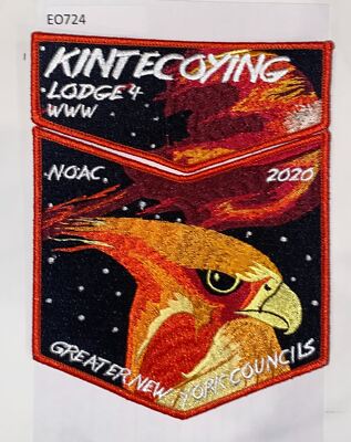 Boy Scout OA Flap Set Kintecoying Lodge 4 Greater New York Councils ...