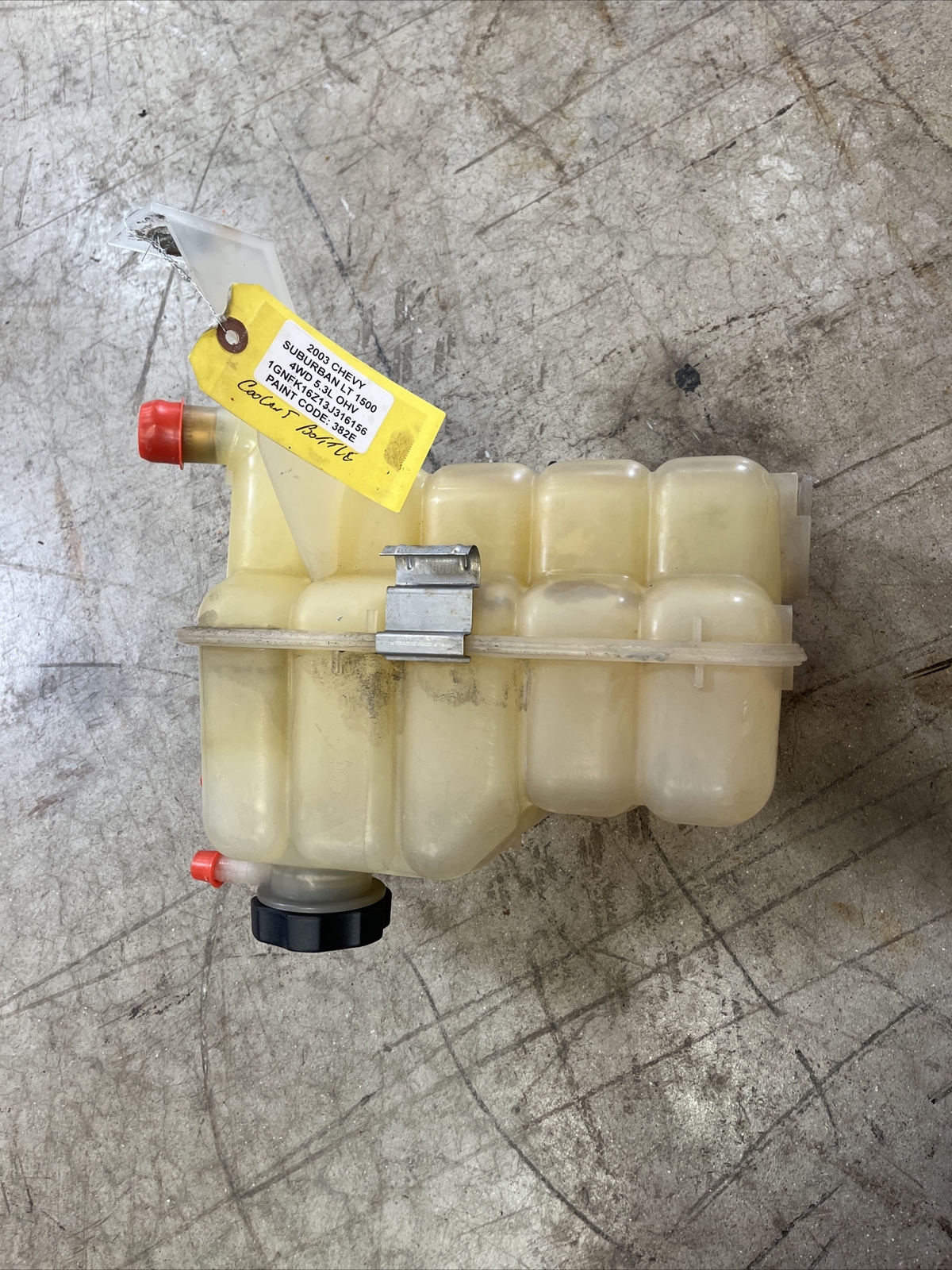 2000-2003 Chevrolet Tahoe Suburban Coolant Reservoir Bottle Tank R110 ...