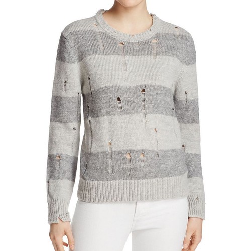IRO JEANS NEW Women's Distressed Alpaca Wool Blend Crewneck Sweater Top M TEDO | eBay