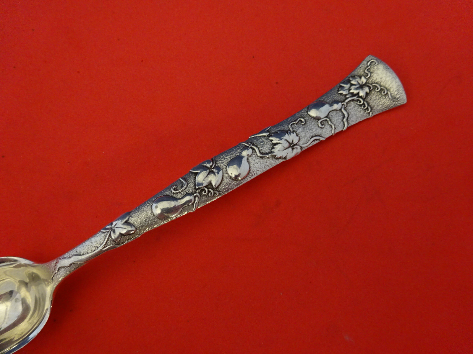Vine by Tiffany Sterling Silver Medicine Pap Spoon Gourds Deep Blunt 5 ...
