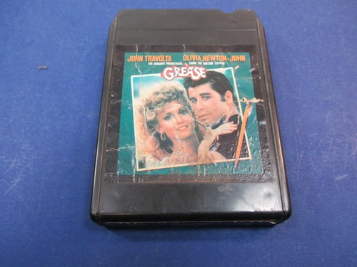 Grease Original Movie Soundtrack 8 Track Tape, Tested Hopelessly ...