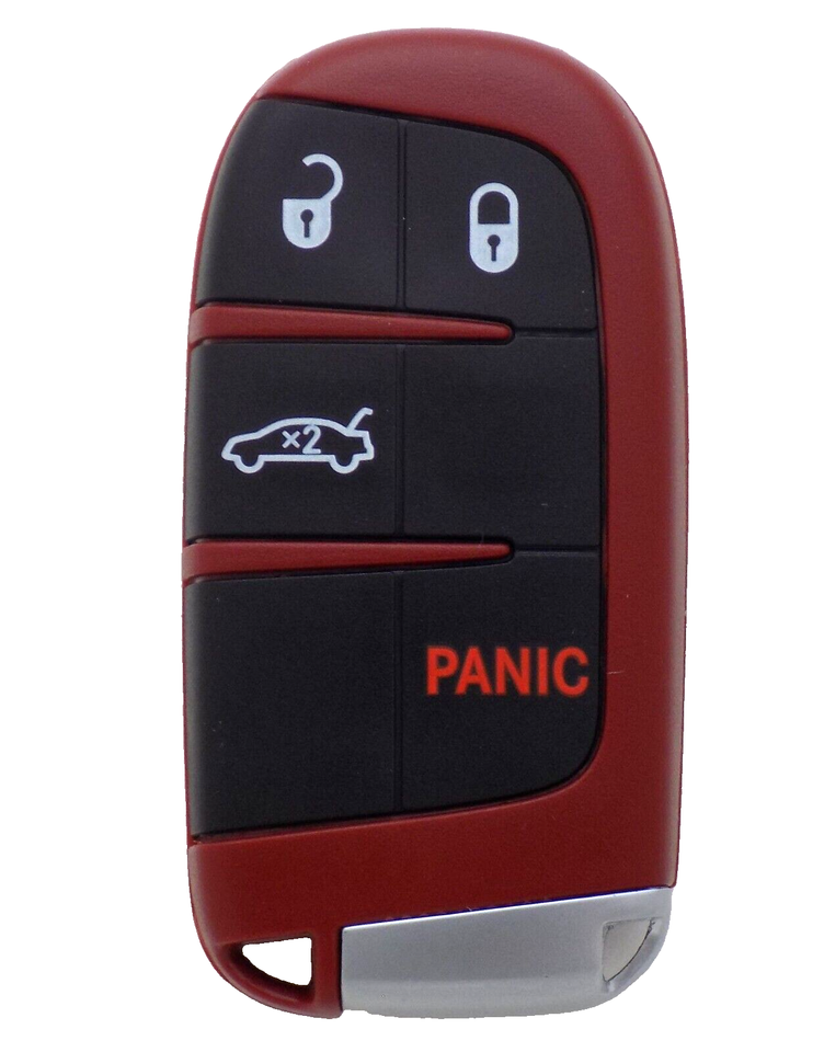 NEW OEM 2015-2018 DODGE CHALLENGER CHARGER SRT BACK RED REMOTE KEY FOB ...