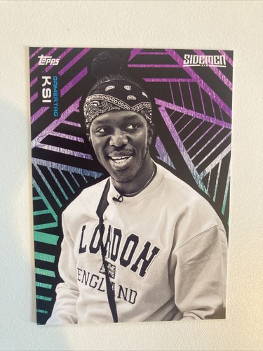 KSI Gamertag Card JJ - New Sidemen x Topps Cards 2022 - UK! | eBay UK