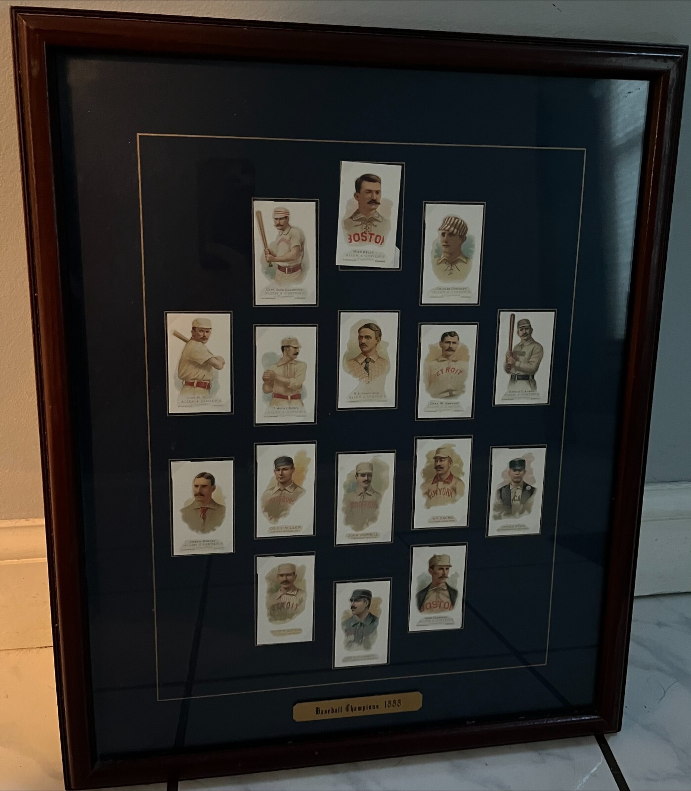 Framed 1888 baseball champions | eBay