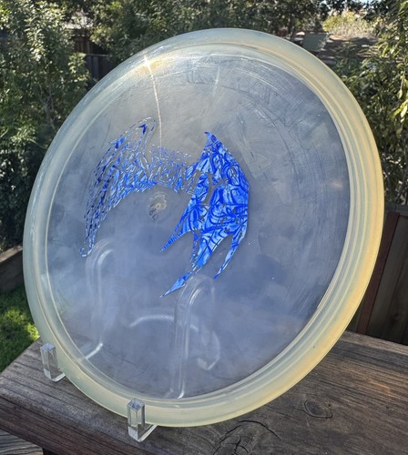 Look! Ghost Pinnacle 180g Clear Legacy Discs Disc Golf Rare Enemy Stamp ...