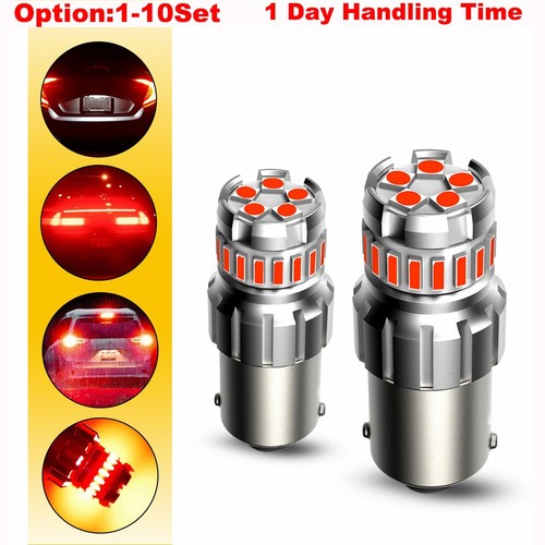 1-100x Super Bright Red 1156 RV Trailer BA15S LED 7506 Interior Light ...