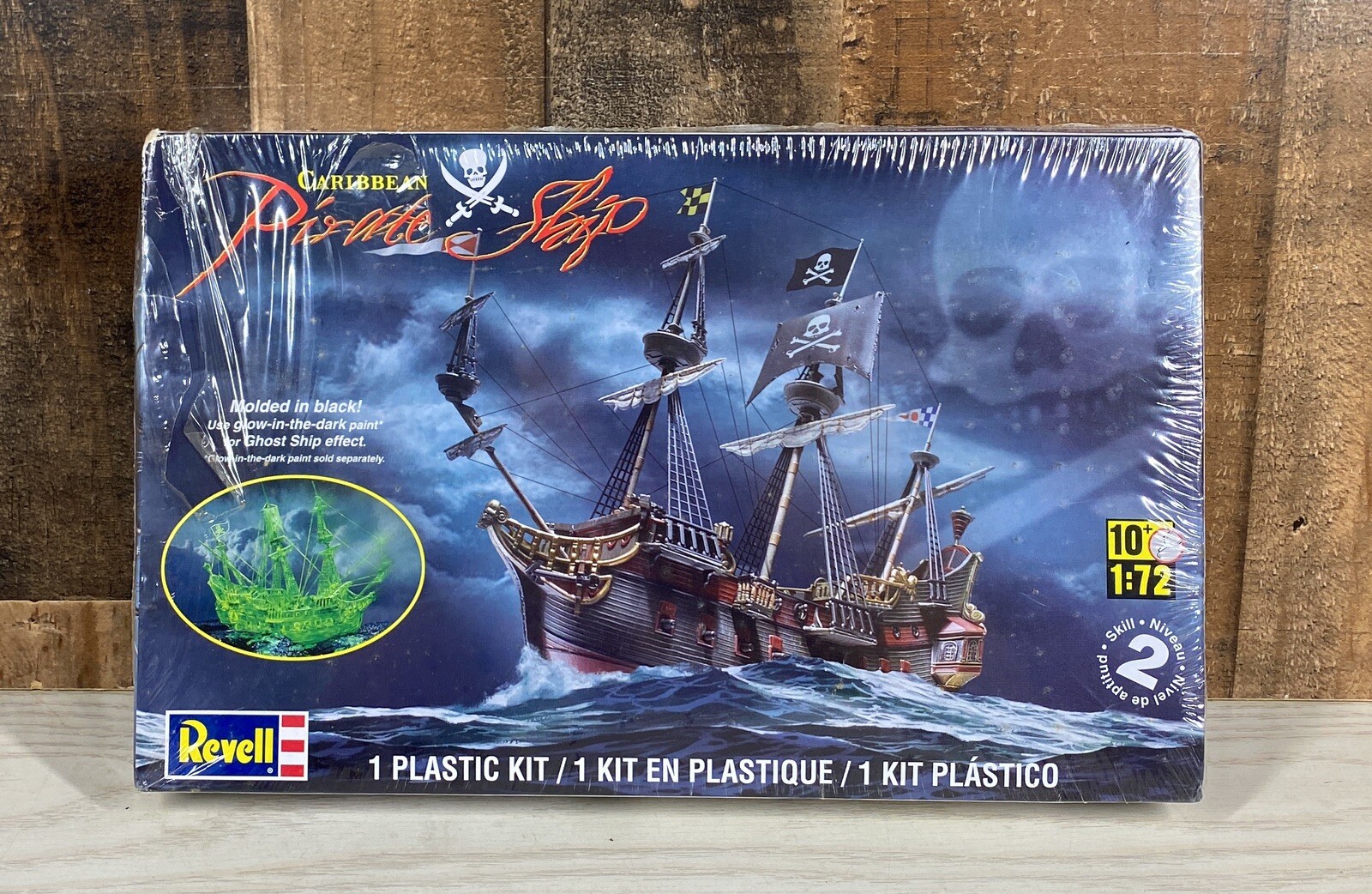 Revell Caribbean Pirate Ship Plastic Model Kit 1:72 Scale 2011 Sealed ...