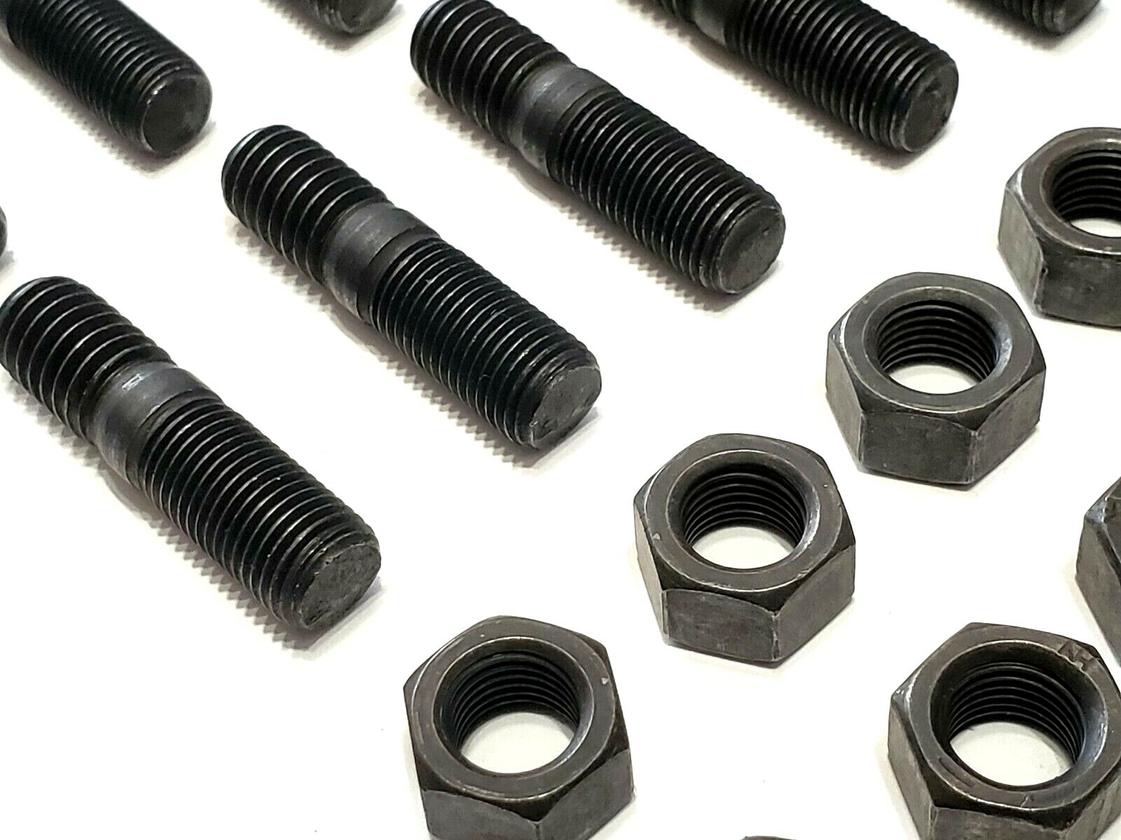 Exhaust Manifold Studs Nuts Header Head Fits Chrysler Dodge Big Block ...