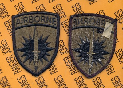 USA Special Operations Command Pacific Airborne SOCPAC OD Green Black ...