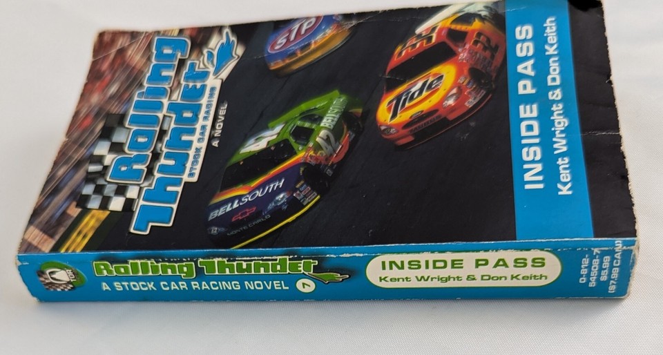 Rolling Thunder Stock Car Racing Inside Pass Novel #7 1st Edition 2000 ...