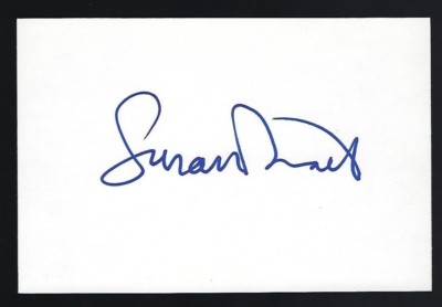 Susan Pratt signed autograph 4"x6" card General Hospital | eBay