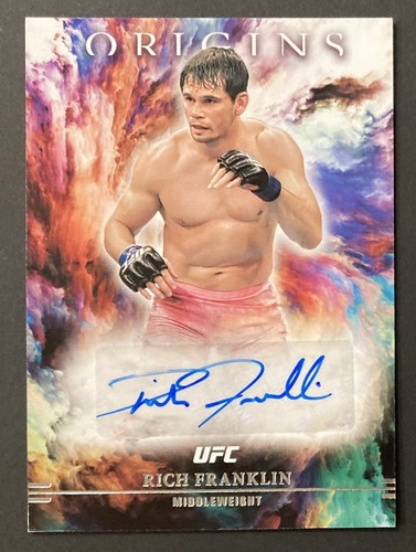 2021 Chronicles Origins UFC Rich Franklin Auto Autograph #OA-RFK | eBay