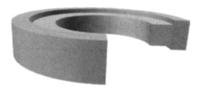 PS 5J5402 - 4'' x 3.335'' x .252'' - 2 Piece Piston Seal | eBay