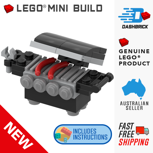 Genuine LEGO® 4 Burner BBQ - Barbecue Grill, Cooker [MiniMOC] - 36 NEW ...