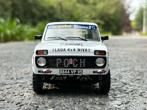 1:18 Solidos Lada Niva 1983 DAKAR Racing Car Metal Diecast Model Car ...