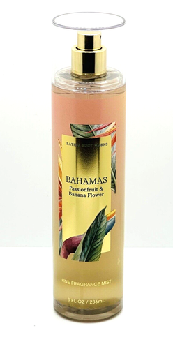 Bath & Body Works BAHAMAS Passionfruit & Banana Flower Fine Fragrance ...