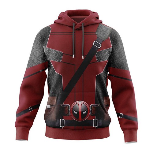 Deadpool 3 Wolverine BFF Hoodie Jumper 3D Printing Hooded Sweatshirt ...