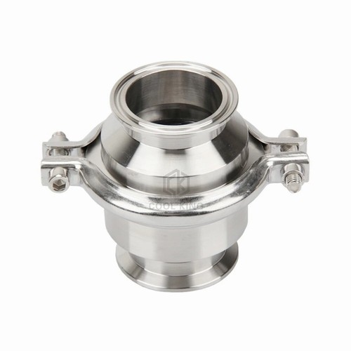 Metal Tri Clamp Check Valve One Way Flow Stainless Steel Sanitary Pipe ...
