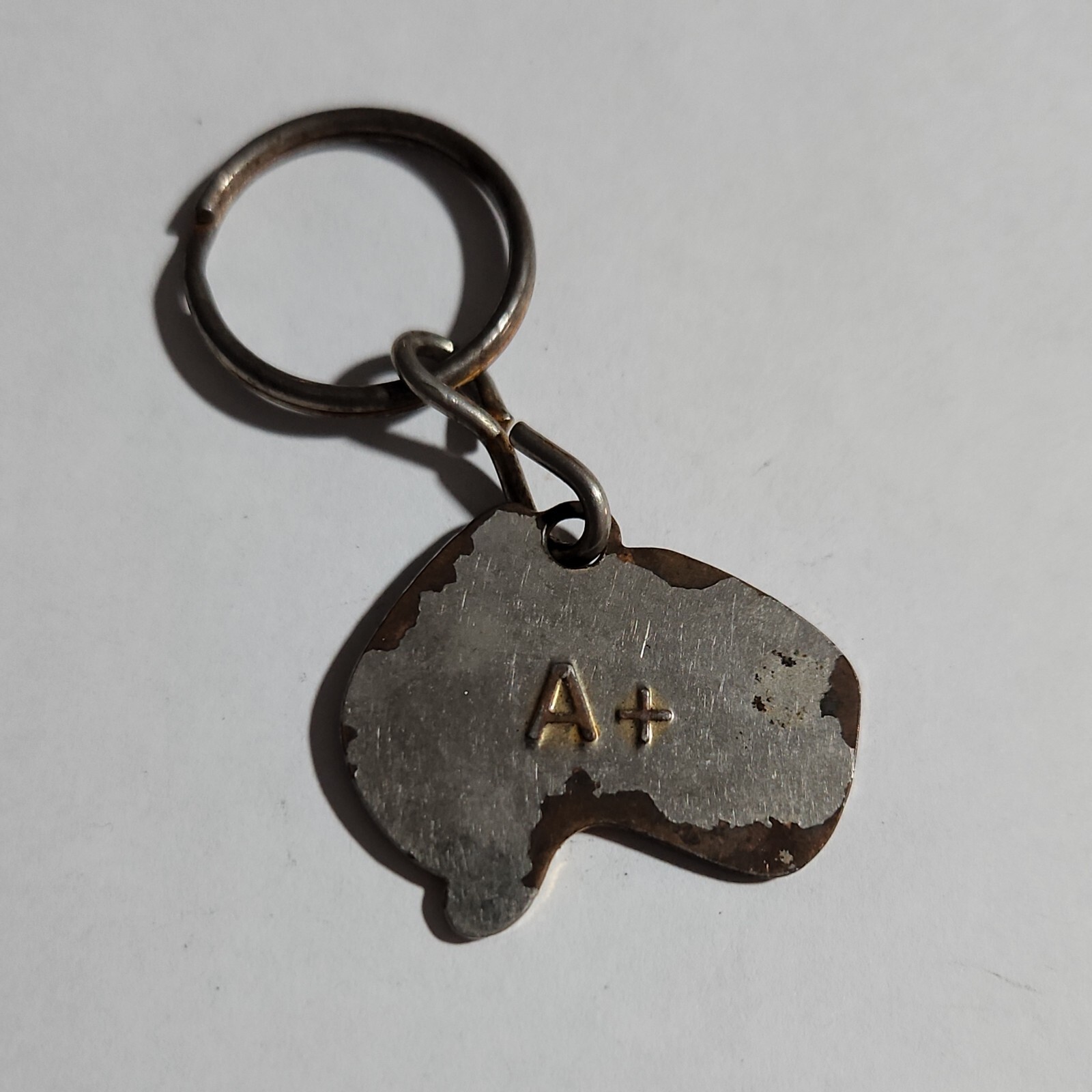 AUSTRALIAN RED CROSS BLOOD SERVICE DONOR A+ BLOOD TYPE Metal Keychain ...