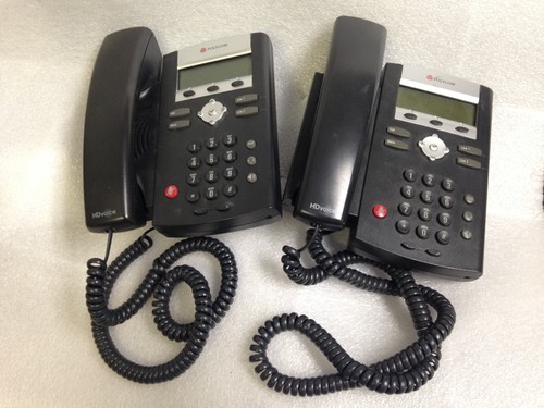 Lot Of 2 Polycom SoundPoint IP 335 Phone 2201-12375-001 NO Stand | eBay