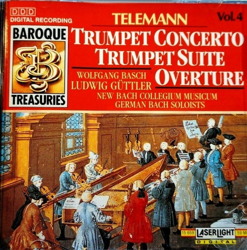 Telemann - Trumpet Concerto, Suite, Overture - CD, VG | eBay