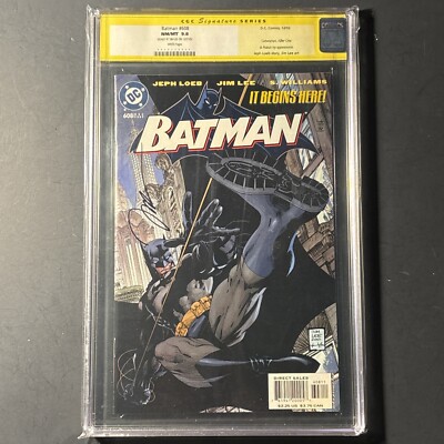 Batman #608 CGC 9.8 Signed by Jim Lee | eBay